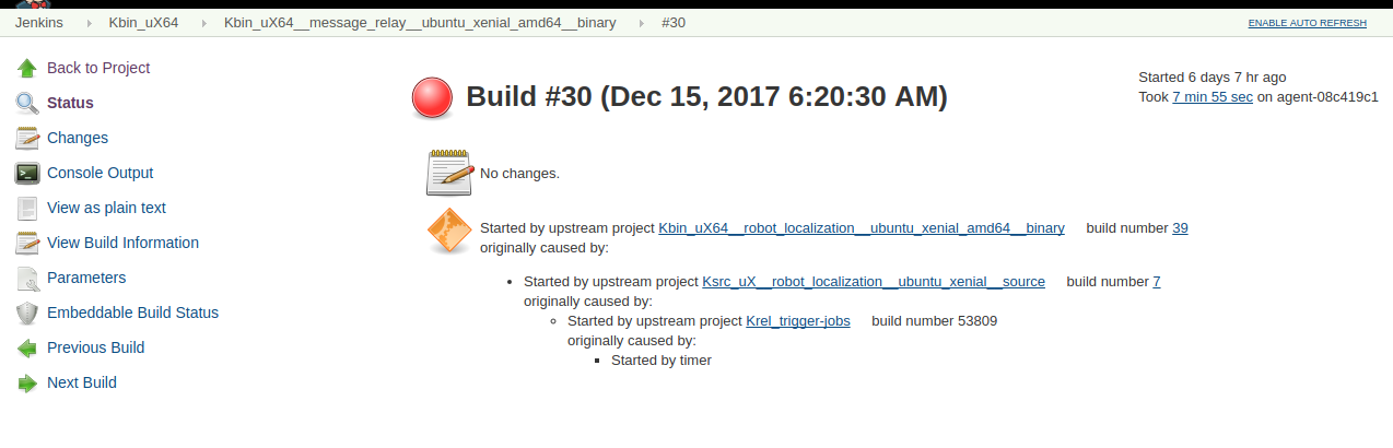 Invalid generated cmake config files · Issue #392 · cra-ros-pkg/robot_localization · GitHub