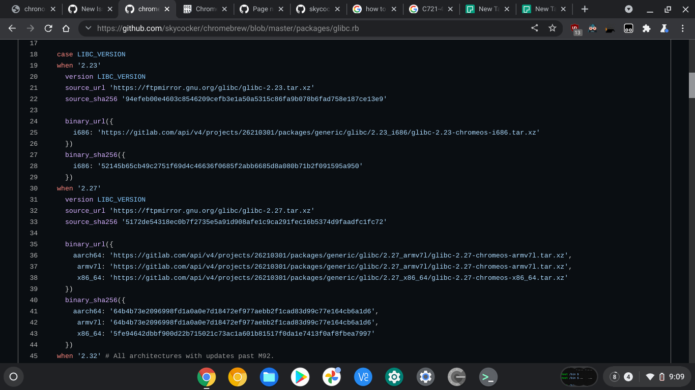 On Install Chromebrew Installer Fails To Download Glibc And Just Ends · Issue 6404 