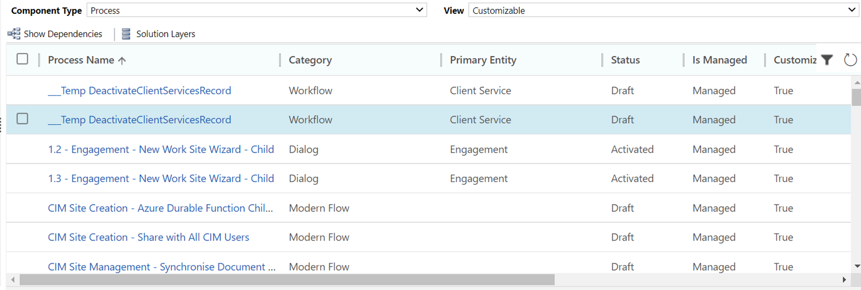 [ALM Accelerator - BUG]: update solution component failed Error :Variable reference is not valid ...