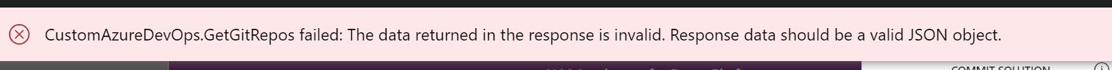 [ALM Accelerator - BUG]: CustomAzureDevops :GetRepos Failed · Issue #3663 · microsoft/coe ...