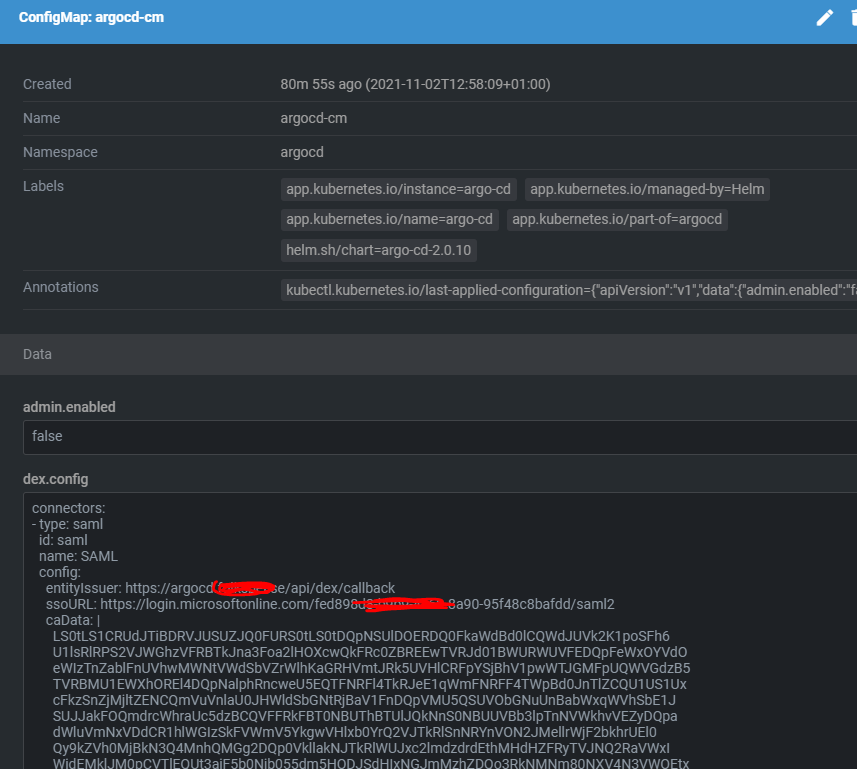 argocd dex is not configured · Issue #8007 · bitnami/charts · GitHub