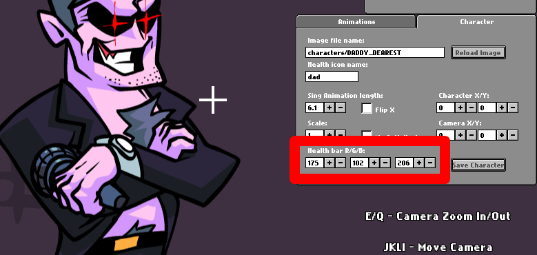 how do i change the color of the enemy bar for a custom character? · Issue #134 · ShadowMario ...