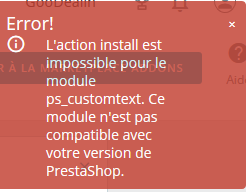 Deleted custom text block module · Issue #11269 · PrestaShop/PrestaShop · GitHub