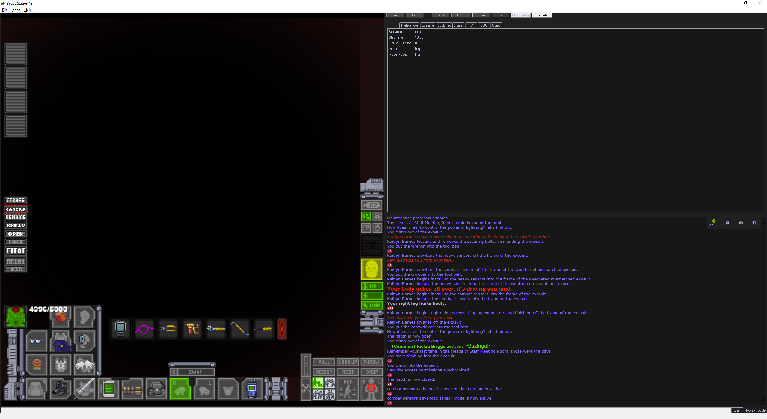 Using the Combat Sensors' Alternate camera mode gives a black screen · Issue #1709 · Eclipse ...