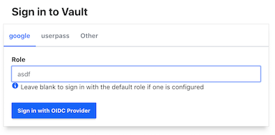 Vault UI: display error if OIDC redirect_url not set up correctly or invalid role selected ...