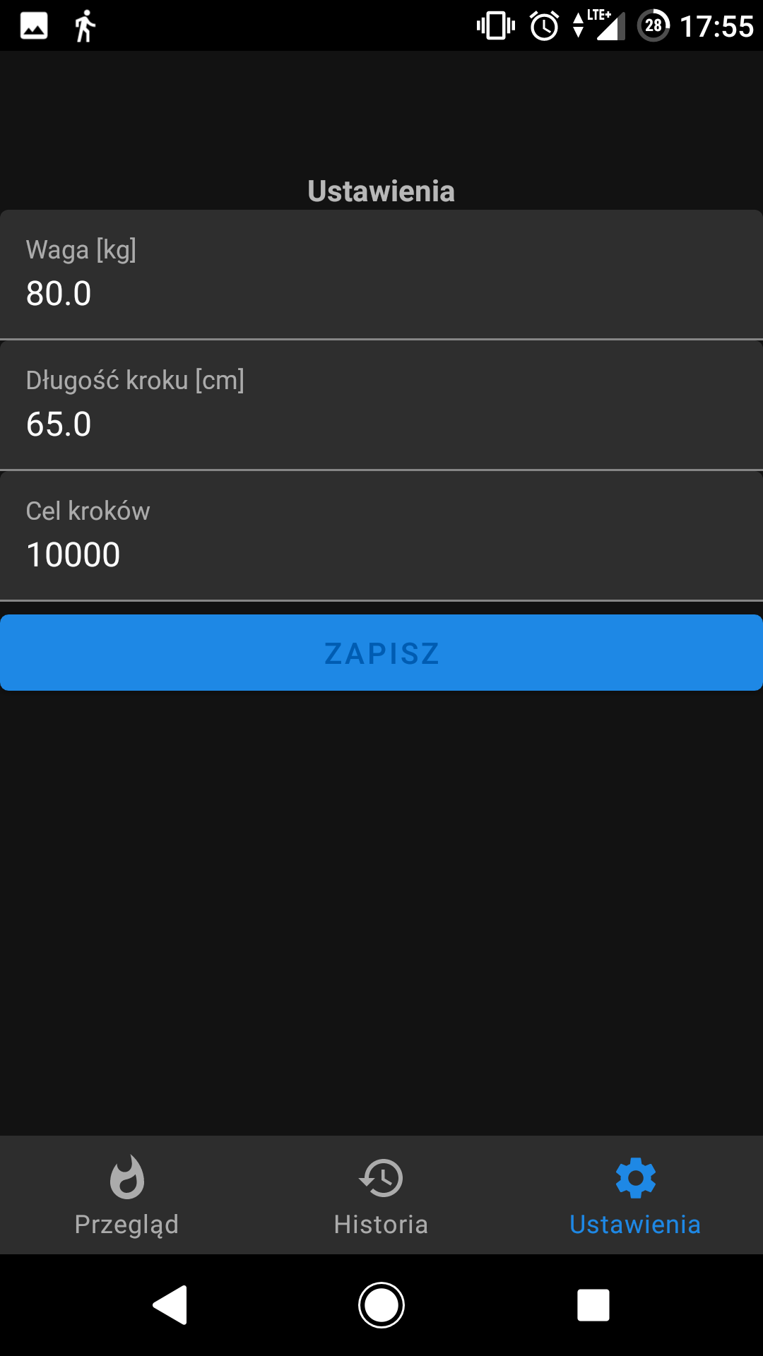 GitHub - Rolczak/Pedometer-Android: Simple Pedometer made with android ...