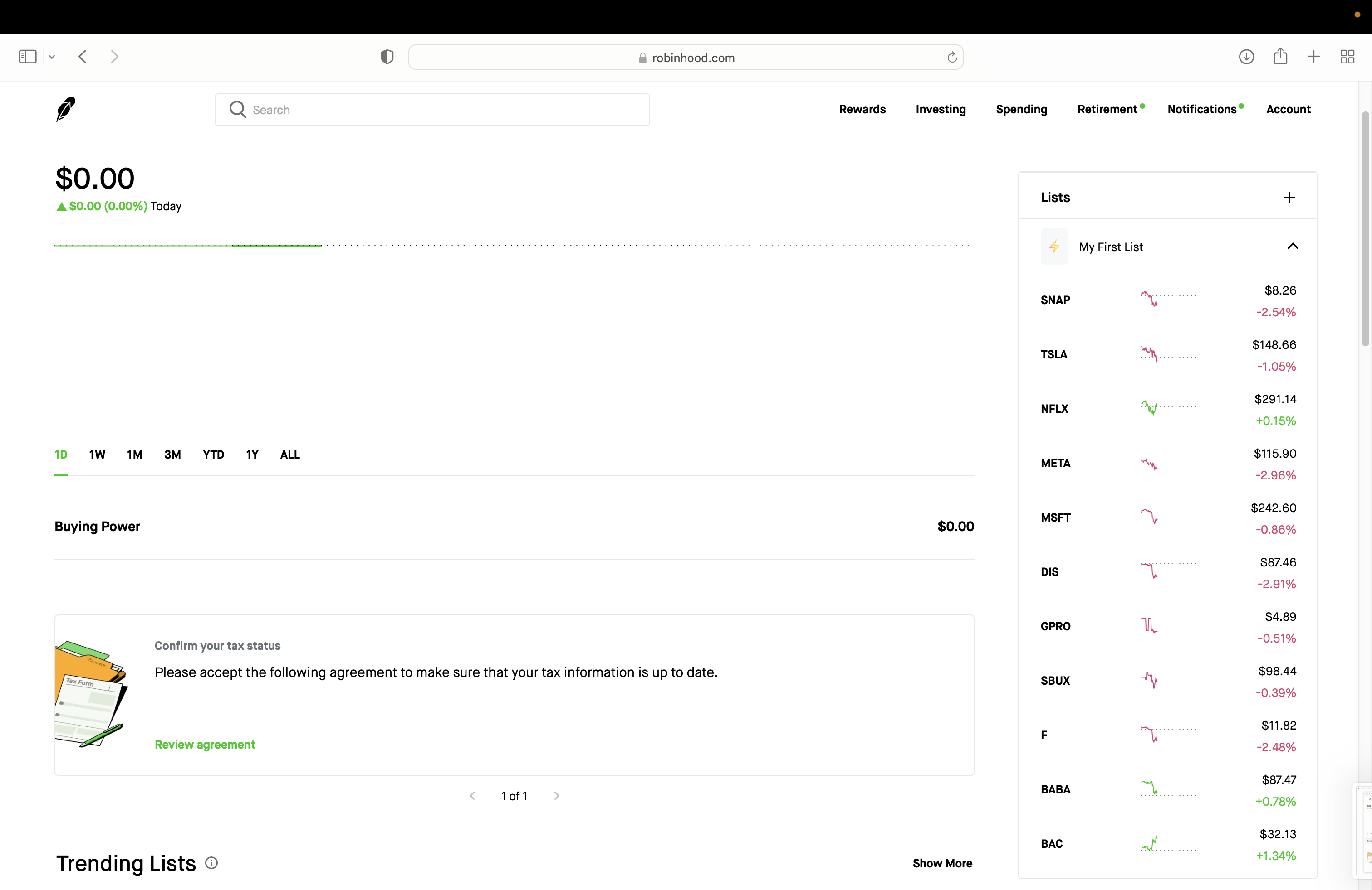 GitHub - kmaikat/robinhood-clone