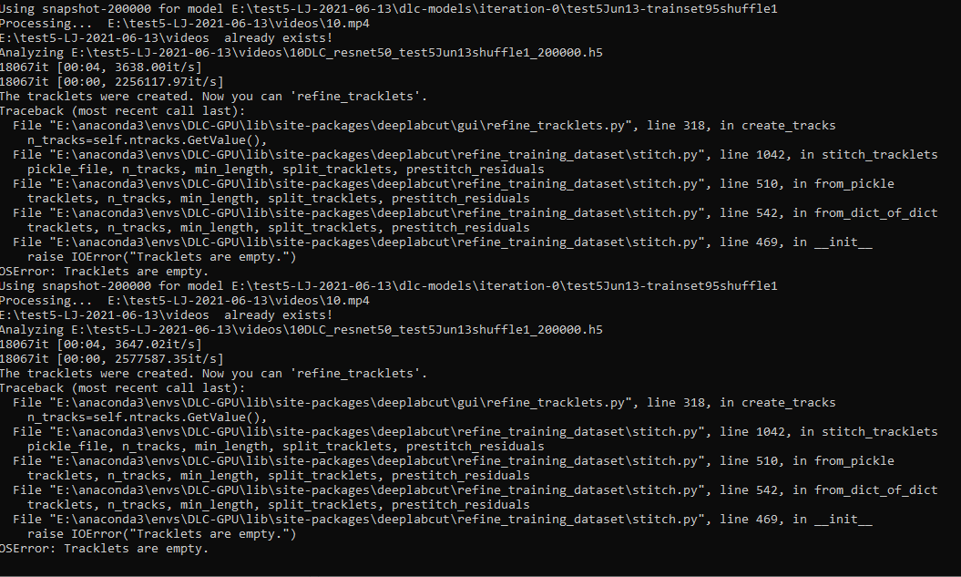 Index Error in "inferenceutils.py" at GUI "step2: convert to tracklets" · Issue #1322 ...
