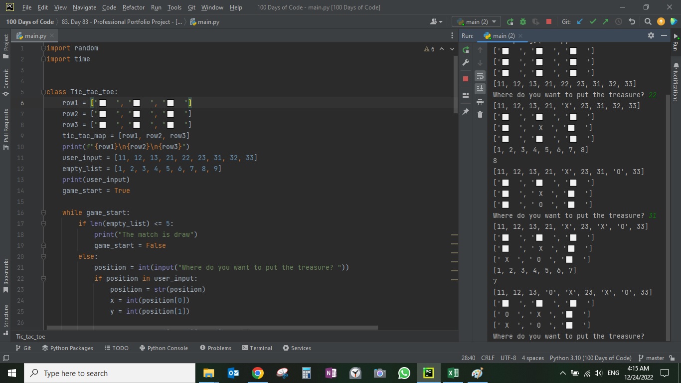 Github Varadhancsttic Tac Toe Game Tic Tac Toe Game Using Python Script Output Will Be 8123