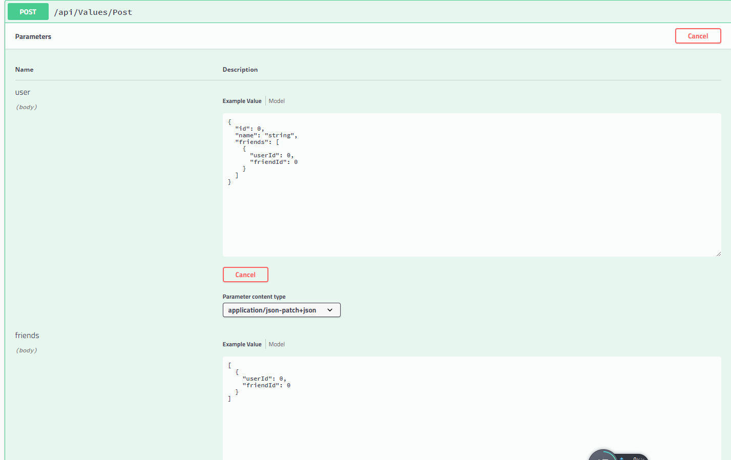 multiple parameter post not support · Issue #840 · domaindrivendev/Swashbuckle.AspNetCore · GitHub