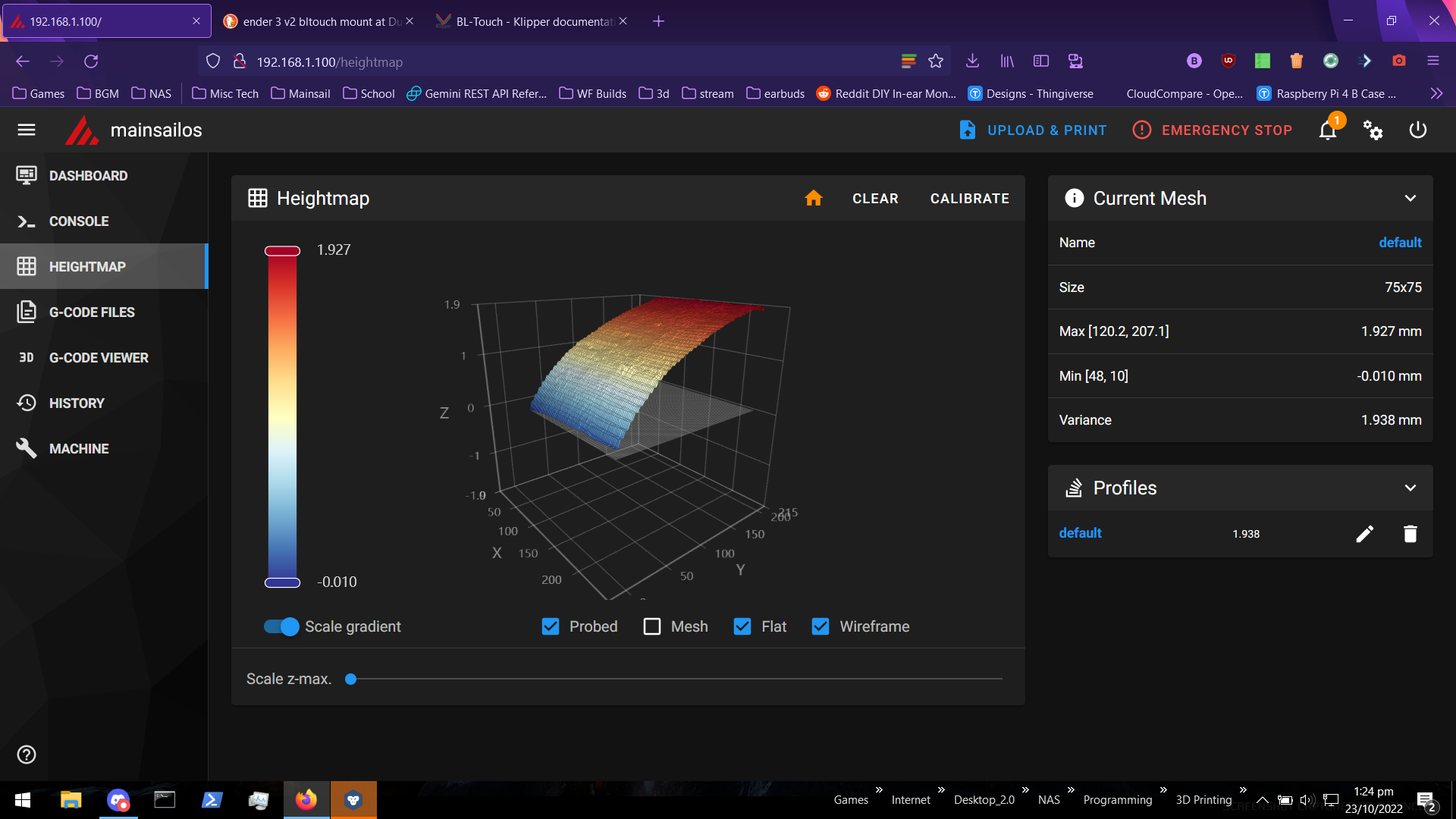 Cumulative error on Automatic Bed Mesh Y Axis · Issue #5848 · Klipper3d/klipper · GitHub