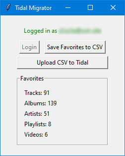GitHub - nqwrc/Tidal-Migration-Tool: Simple tool to help transfer all of your favorite music ...
