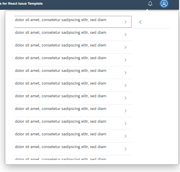 MessageView + Popover: MessageItem list is not scrollable and MessageView is wrong rendered ...