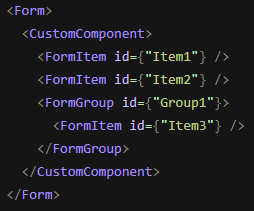 Form: Layout calculation failed if wrapping FormItem or FormGroup in other components - used in ...