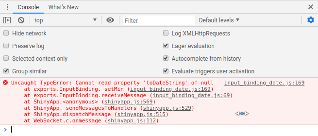 Using `dateinput` With Value Na Leads To Error In Browser On 8787