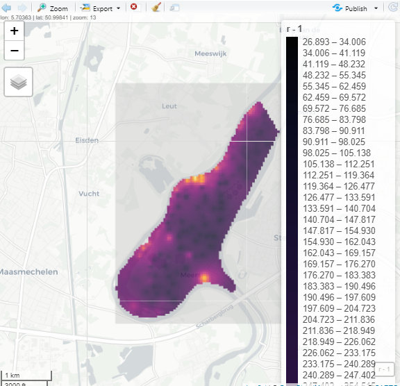 Raster legend not updated if specifying manual breaks · Issue #282 · r-spatial/mapview · GitHub