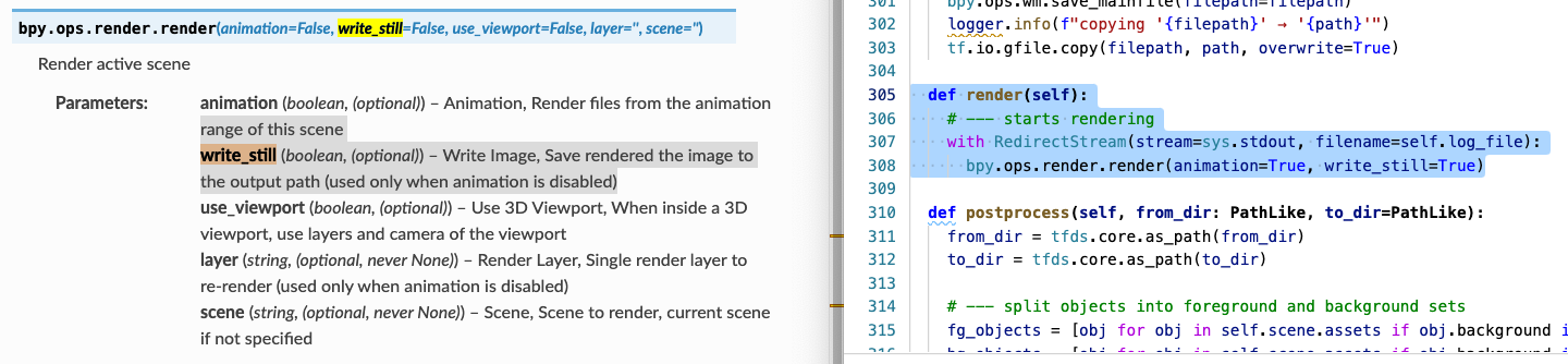 bpy.ops.render.render settings · Issue #95 · google-research/kubric · GitHub