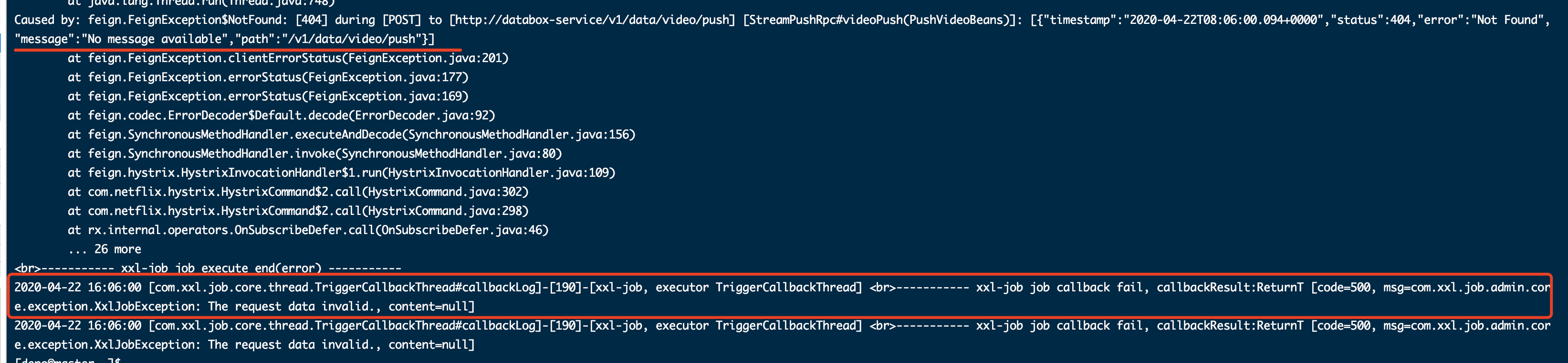 无法在@XxlJob任务方法中使用feignclient调用其他微服务接口 · Issue #1611 · xuxueli/xxl-job · GitHub