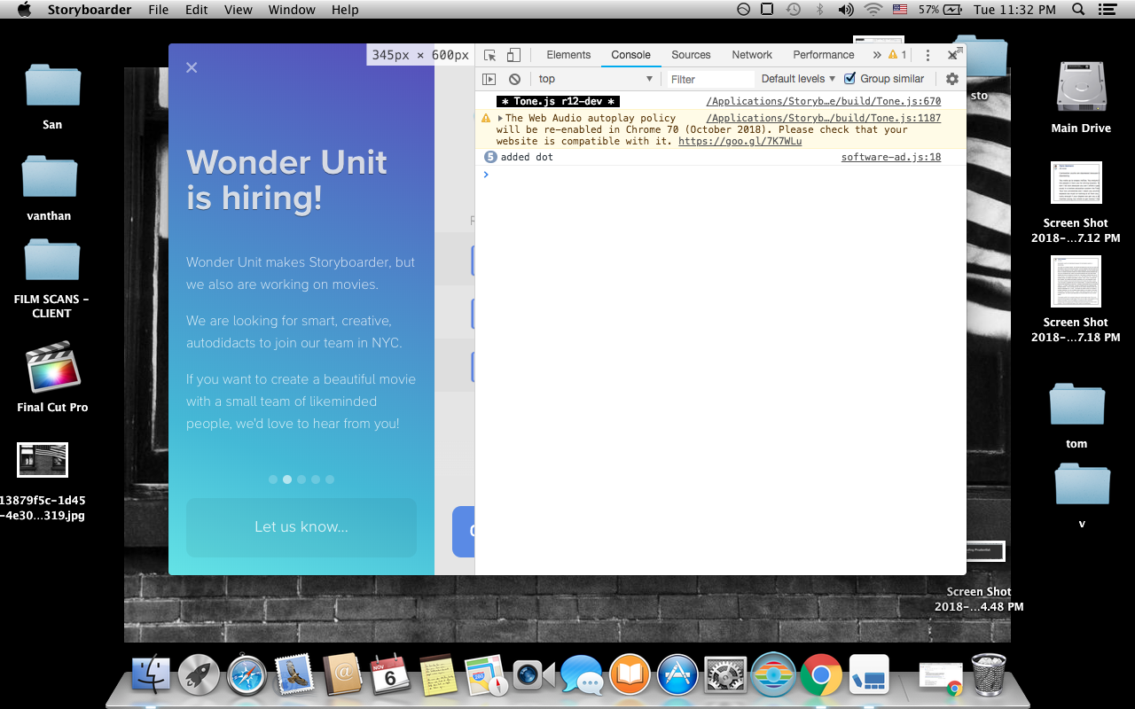 Storyboarder gets stuck on "Initializing" project · Issue #1435 · wonderunit/storyboarder · GitHub