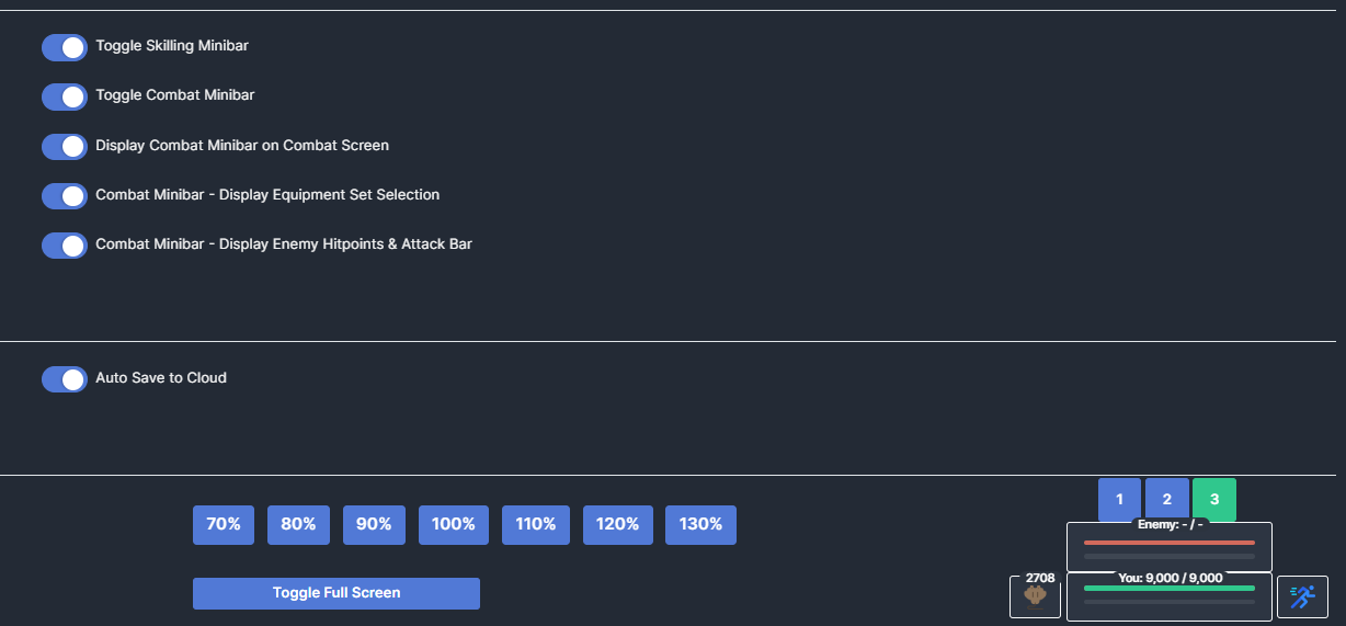 [Bug]: Combat Minibar setting controls enemy Health numbers · Issue #3795 · MelvorIdle ...