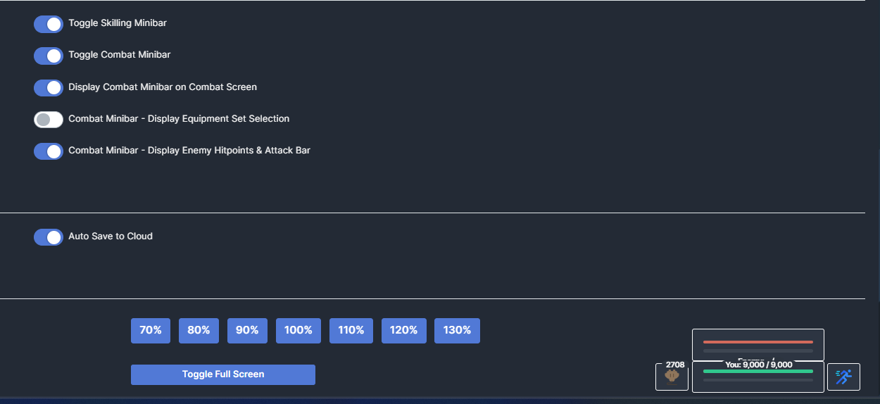 [Bug]: Combat Minibar setting controls enemy Health numbers · Issue #3795 · MelvorIdle ...