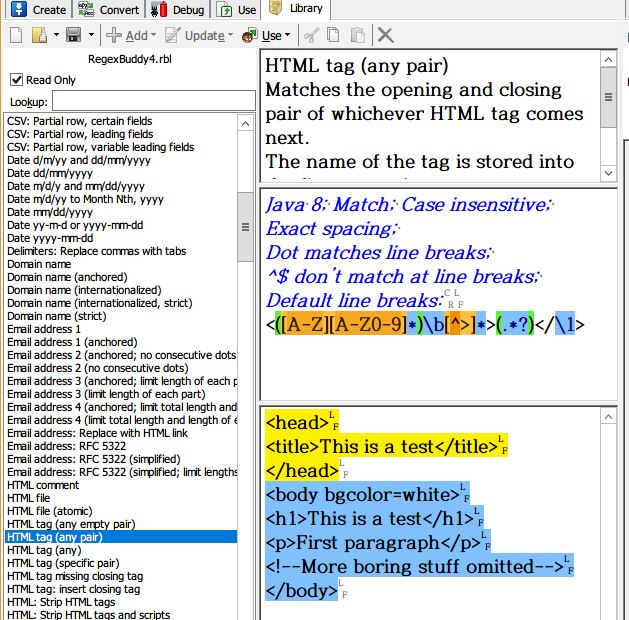 [Feature Request]:Add The library tab in the Find and Replace window to reuse Regexes mainly ...