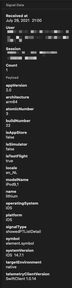 separation between default payload, and custom payload in the viewer(macOS) · Issue #112 ...