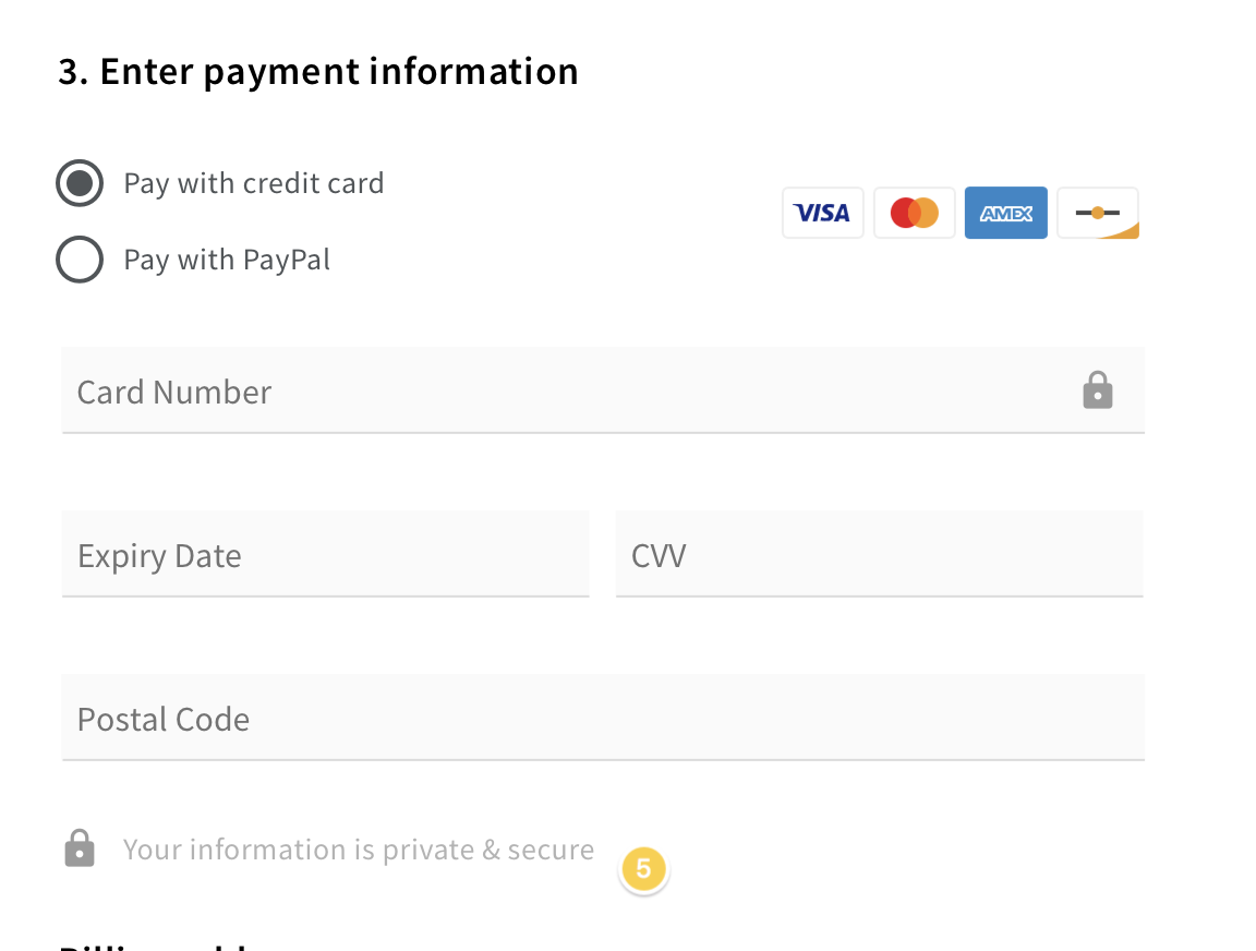 Credit Card Payment Option component · Issue #185 · reactioncommerce ...