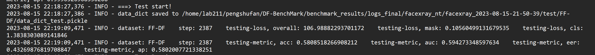 I'm encountering some trouble in the implementation of the face x-ray model in the code. · Issue ...