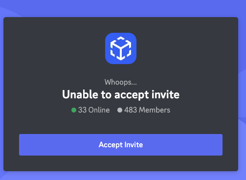Discord invite error and not able to join · Issue #297 · bittorrent/go-btfs · GitHub