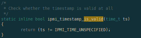 IPMI timestamp definition are different from Mfg Date of FRU's ...