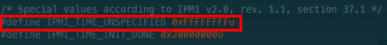 IPMI timestamp definition are different from Mfg Date of FRU's definition. · Issue #57 ...