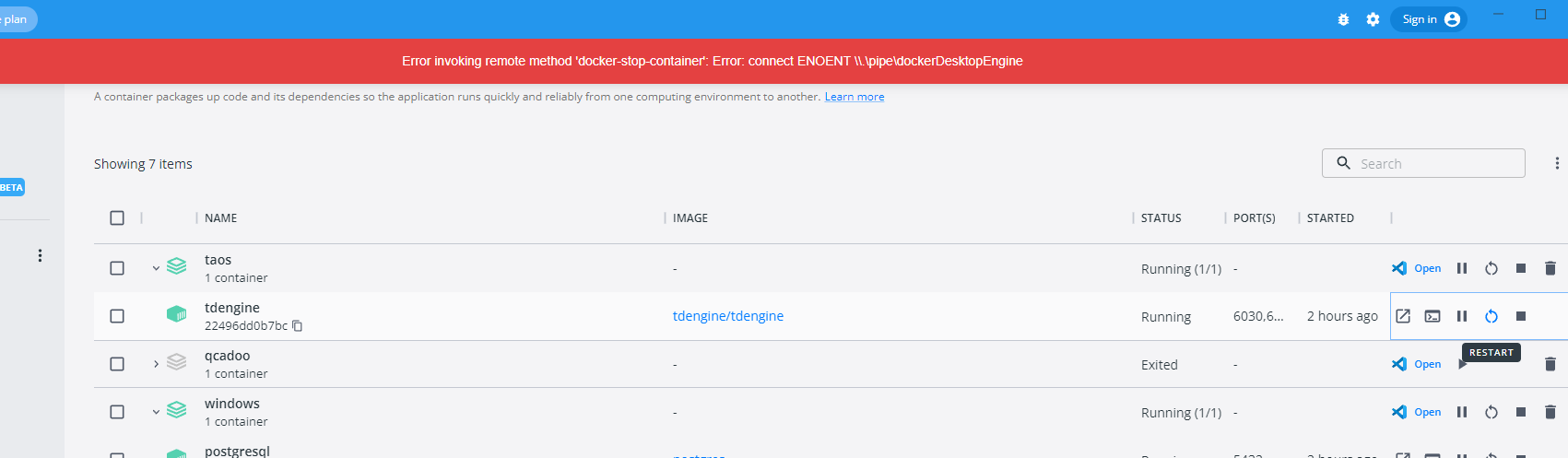 writting issue caused by official demo · Issue #18050 · taosdata/TDengine · GitHub