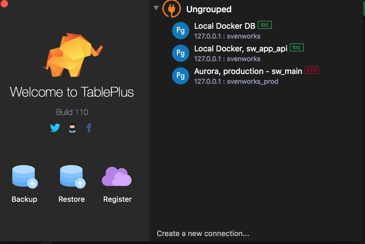 Combine "New connection" and "Show connection" forms · Issue #478 ...