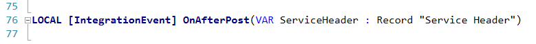 [Event Request] Codeunit 5979 - OnAfterPost · Issue #340 · microsoft/ALAppExtensions · GitHub