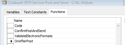 [Event Request] Codeunit 5979 - OnAfterPost · Issue #340 · microsoft/ALAppExtensions · GitHub