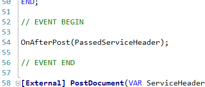 [Event Request] Codeunit 5981 - OnAfterPost · Issue #346 · microsoft/ALAppExtensions · GitHub
