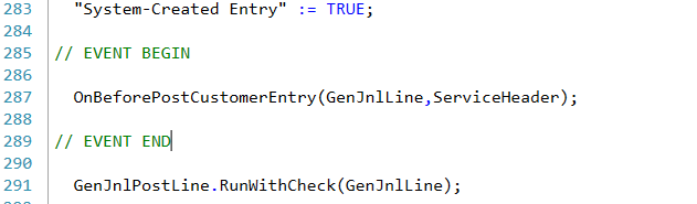 [Event Request] Codeunit 5987 - OnBeforePostCustomerEntry · Issue #416 · microsoft ...
