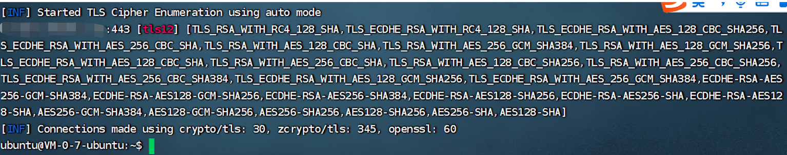 How Can I Use Tlsx To Detect If Our Website Is Using Ssl Weak Encryption Suites · Issue