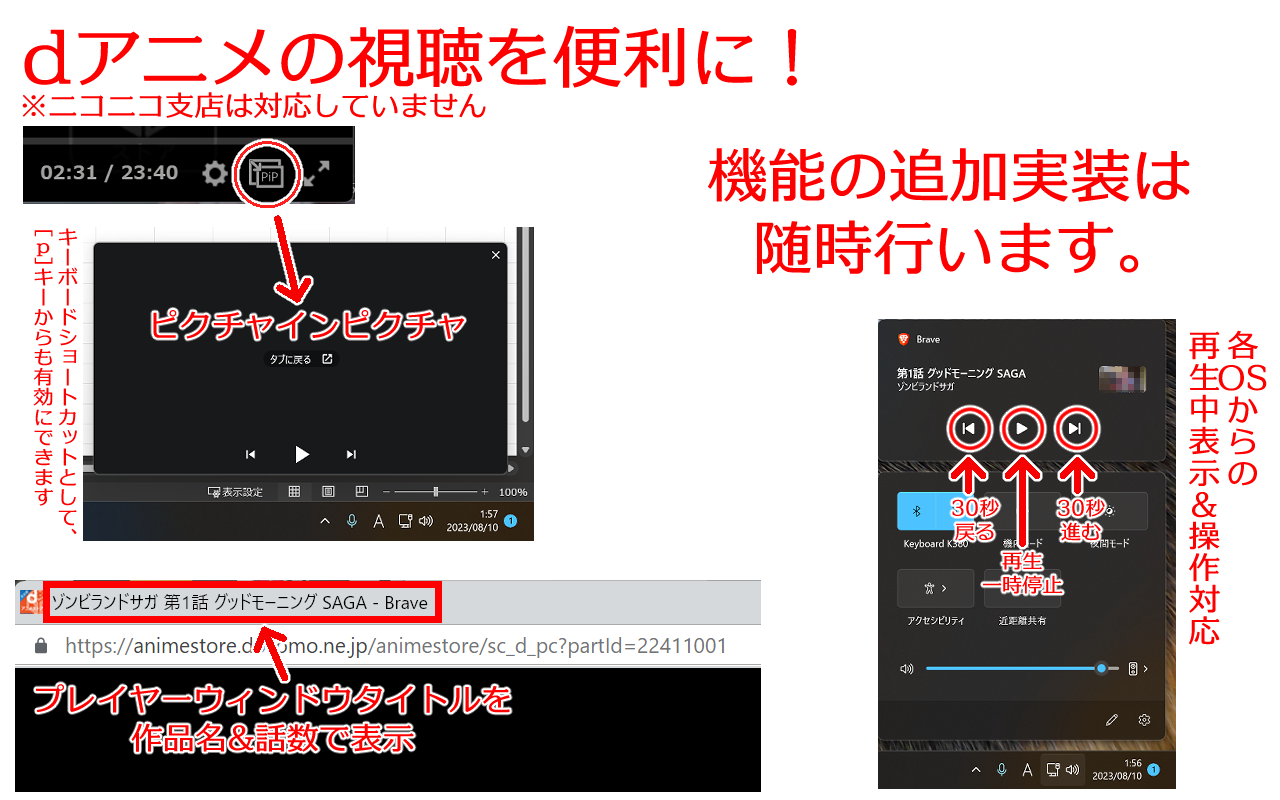 GitHub - kawa-nobu/dAni-Tweak: dアニメを便利にするやつ