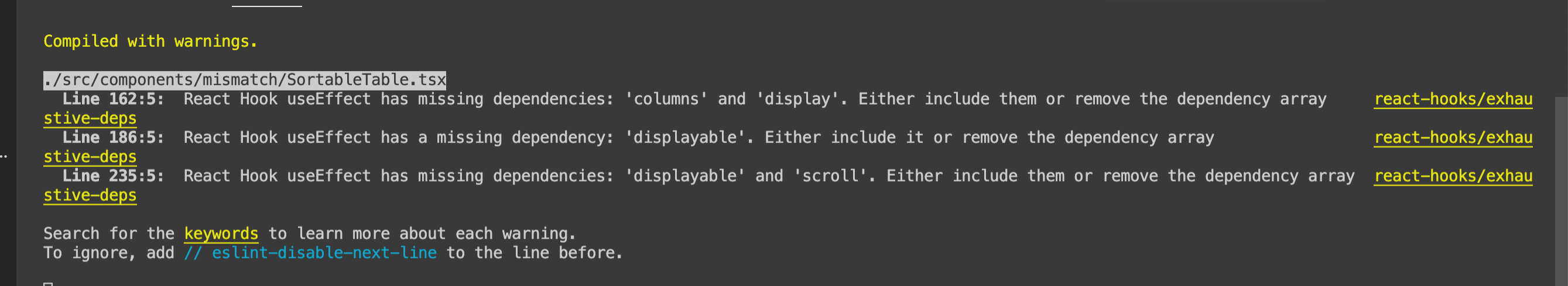 forcing exhaustive dependencies on useEffect defeats point of useEffect ...