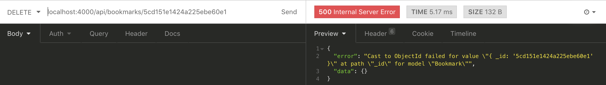 GitHub - DCI-fbw11/bookmark-api