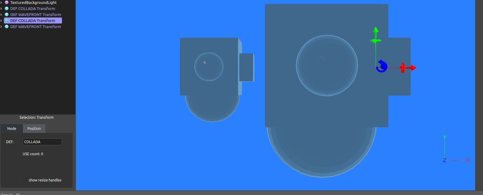 Incongruence between different importing mechanisms · Issue #4447 · cyberbotics/webots · GitHub