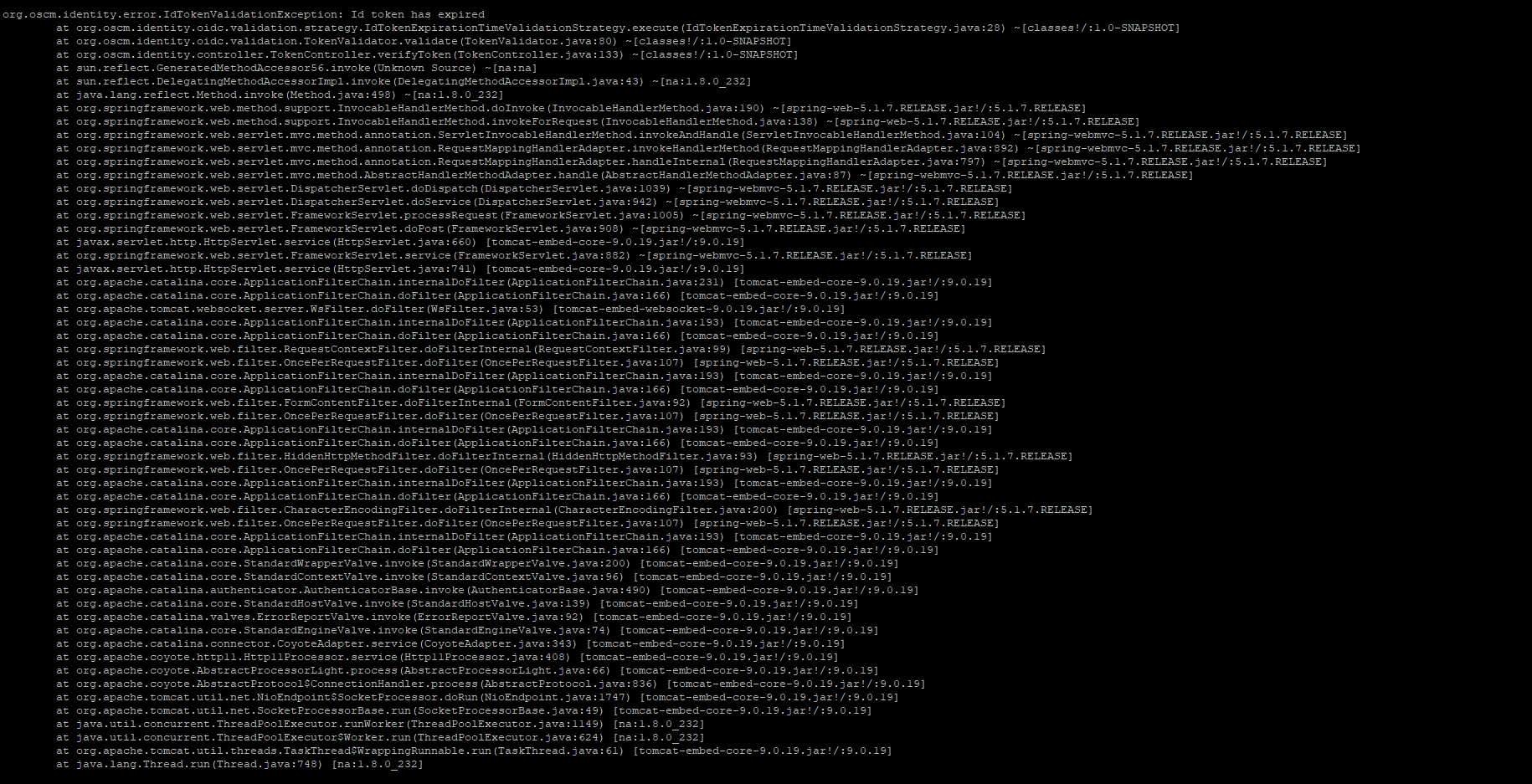Id token has expired · Issue #77 · servicecatalog/oscm-identity · GitHub