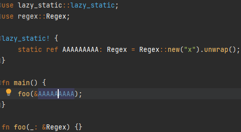 Highlighting issues with `lazy_static!` declarations · Issue #9483 · intellij-rust/intellij-rust ...