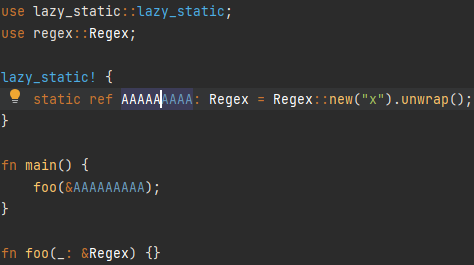 Highlighting issues with `lazy_static!` declarations · Issue #9483 · intellij-rust/intellij-rust ...