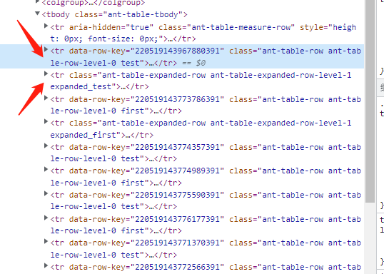Table里面expandable配置 expandedRowRender展示位置能够支持在每行前还是行后 · Issue #35733 · ant-design/ant-design ...