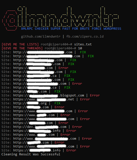GitHub - ilmndwntr/xmlrpc-checker