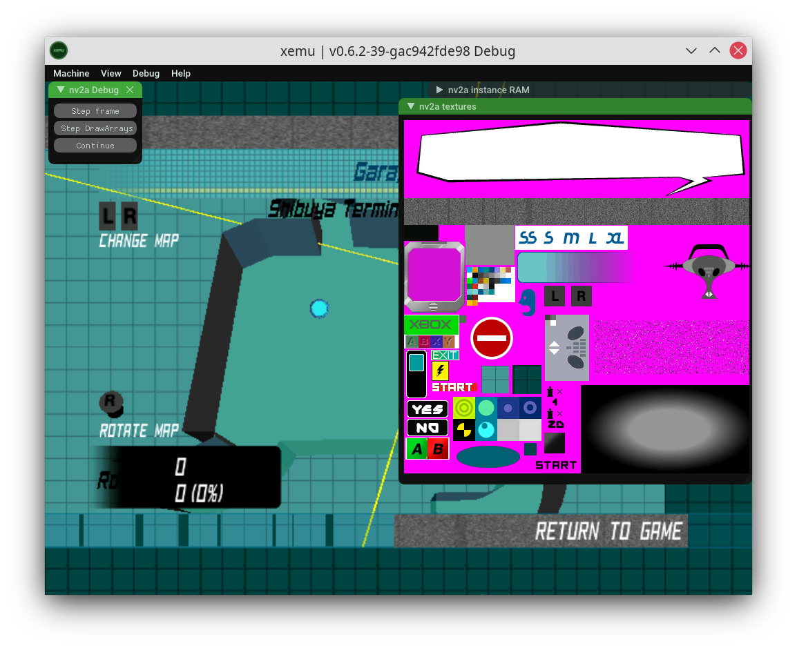 Jet Set Radio Future [JSRF]: Incorrect rendering of progress indicator panel · Issue #601 · xemu ...
