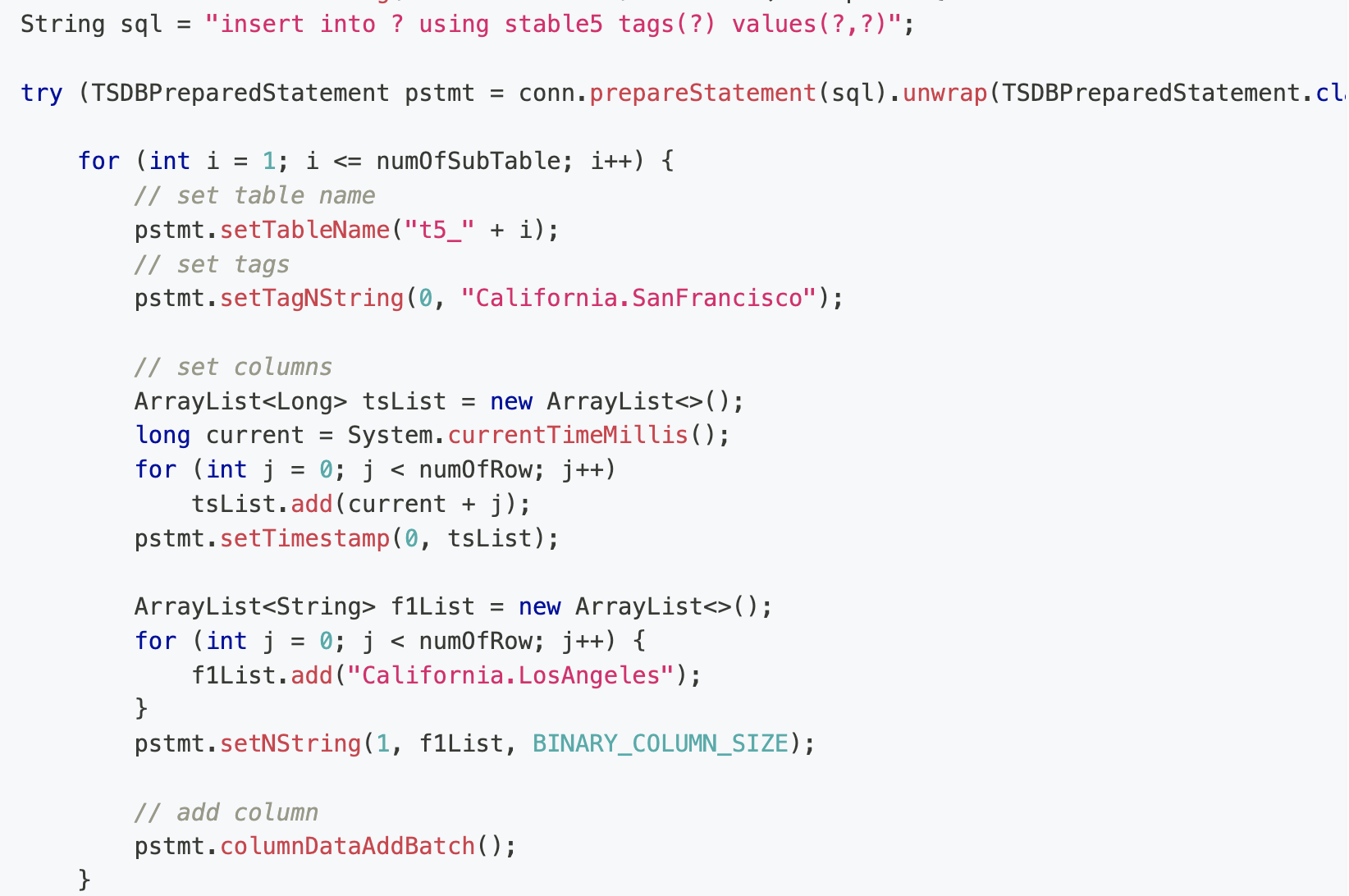 failed to execute batch bind,stmt API usage error · Issue #19528 · taosdata/TDengine · GitHub
